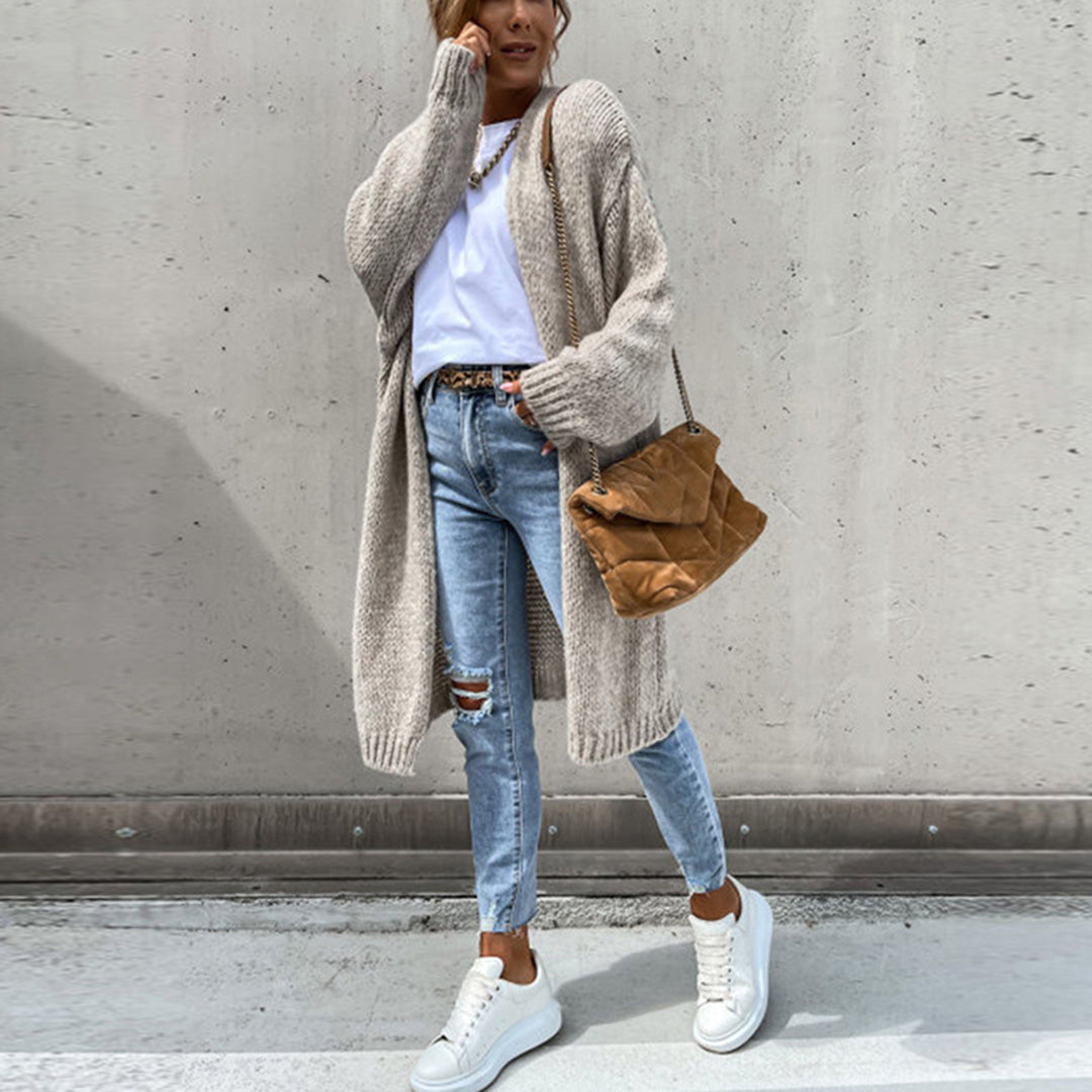 Thea | Classic Long Cardigan